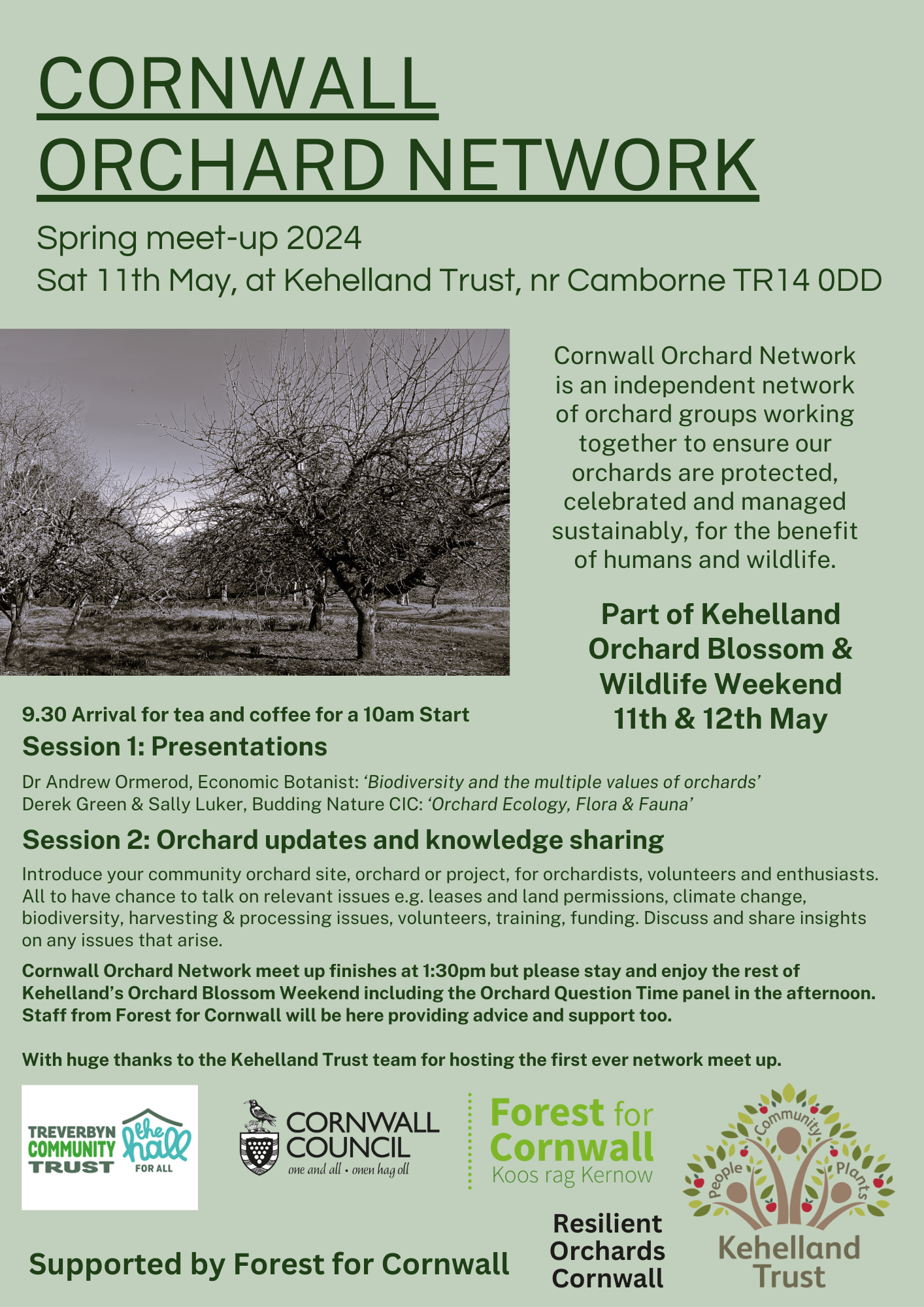 Cornwall Orchard Network’s Spring Meet up 2024 – Resilient Orchards ...